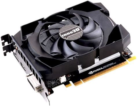 Видеокарта INNO3D PCI-Ex GeForce GTX 1050 TI Compact 4GB GDDR5 (128bit ...