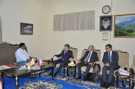 ပြည်ထောင်စုဝန်ကြီး ဒေါက်တာချာလီသန်း မြန်မာနိုင်ငံဆိုင်ရာ ရုရှားဖက်ဒရေးရှင်းနိုင်ငံ သံအမတ်ကြီး