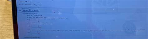 solved assignment scoringyour last submission is used for