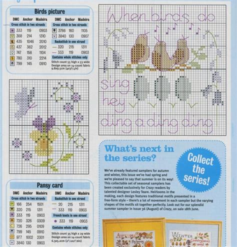 Маленькие схемы крестиком часть 2 можно приспособить для брошек 5852