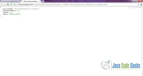 Android Google Places Autocomplete API Example Java Code Geeks