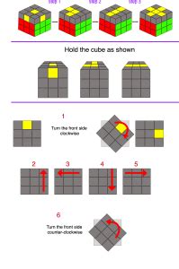 Mirror cube 33 How to solve a Rubik s cube for Как собрать кубик Рубика для детей