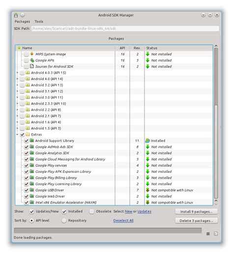 Sourceslist Androidsdkmanager1