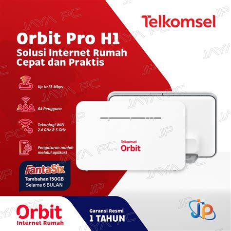 Jual Telkomsel Orbit Pro H Modem Wifi Home Router G Shopee Indonesia