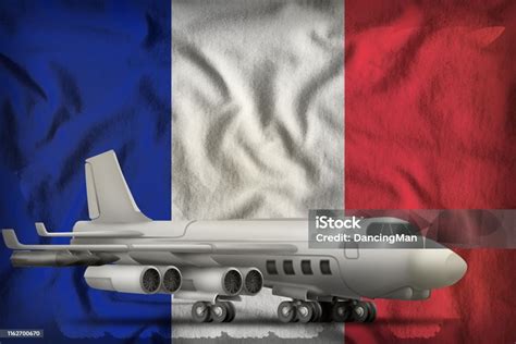 프랑스 국기 배경에 폭격기 3d 일러스트레이션 군용 항공기에 대한 스톡 사진 및 기타 이미지 군용 항공기 기 날기