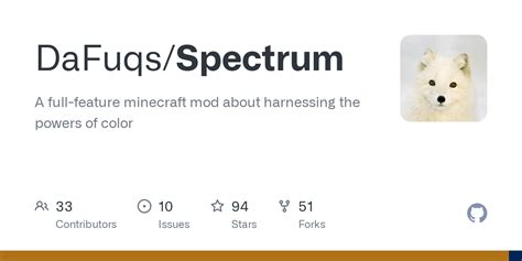GitHub DaFuqs Spectrum A Full Feature Minecraft Mod About Harnessing The Powers Of Color