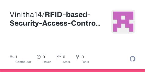 Github Vinitha14rfid Based Security Access Control System