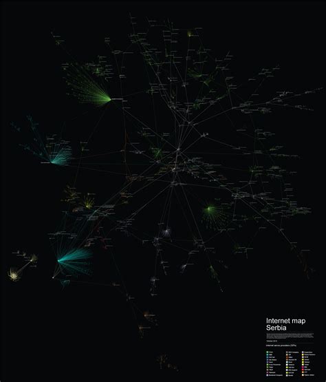 Invisible Infrastructures Internet Map Of Serbia SHARE LAB