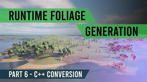 Unreal Engine 5 Runtime Foliage Generation 6 Foliage Generation