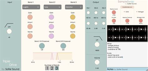 Three Free Plugins A Multiband Distortion Tool A Sample Replacement