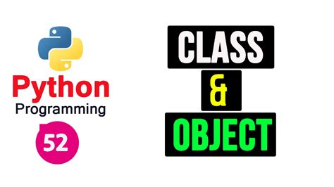 Python Programming Tutorial Class And Object Youtube
