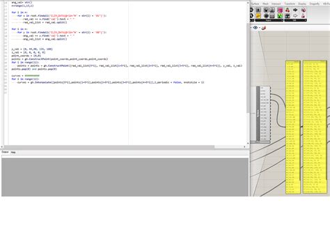 Interpolation Grasshoppper Python Grasshopper Mcneel Forum