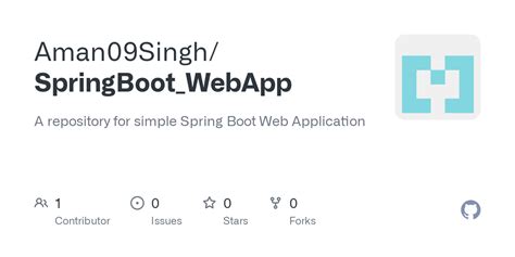 Github Aman09singhspringbootwebapp A Repository For Simple Spring