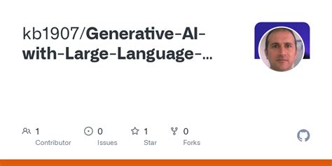 Github Kb Generative Ai With Large Language Models