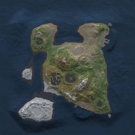 procedural map rust map just wiped