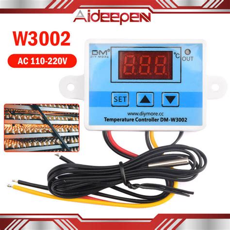 Original Aideepen Thermostat Temperature Controller Termostat For Incubator Thermostat For Egg