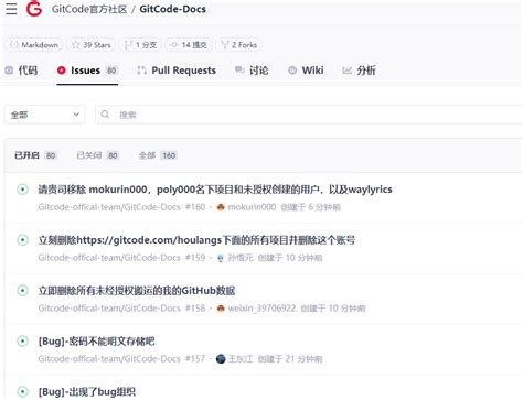 Csdn的gitcode大量爬取github上的项目并且生成了冒名顶替的账号 搞七捻三 Linux Do