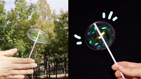 물 없이 만드는 비눗방울😚 Youtube
