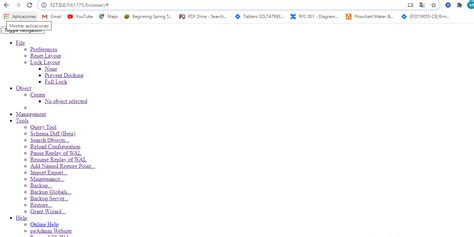 Database Postgresql Pgadmin Page Is Not Showing As Expected It Looks