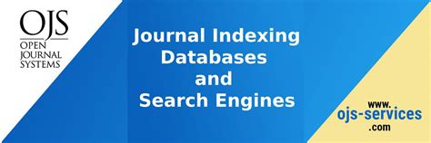Journal Indexing Databases And Search Engines Open Journal System