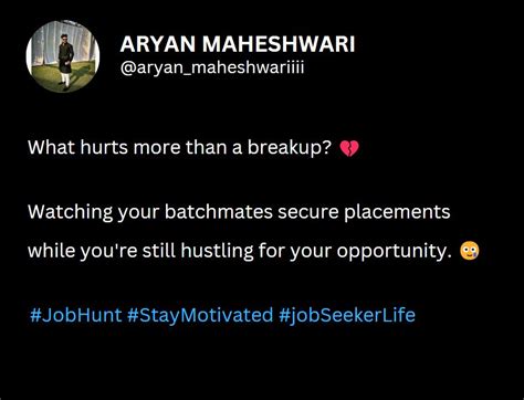 aryan maheshwari on linkedin jobhunt jobseekerlife relatable