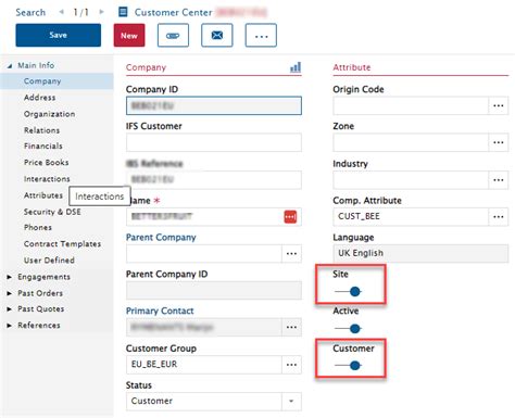 Can We Prevent Users Selecting Both Site And Customer In Customer Center Ifs Community