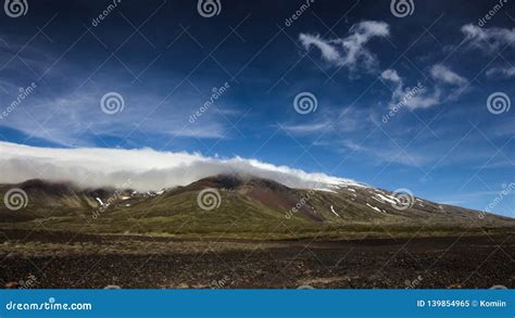 Snaefellsjokull Glacier On Snaefellsnes Peninsula Iceland Stock Image