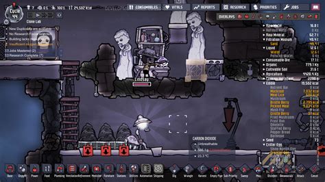 Rancher Does Not Groom Shine Bug Rancher Choose Idle Instead Oxygen Not Included Klei