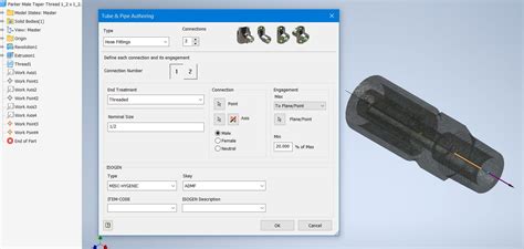 How To Set The End Treatment Of Hose To Hose Connector Autodesk Community