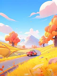 城市地铁插画JPG扁平地铁插画 花瓣网