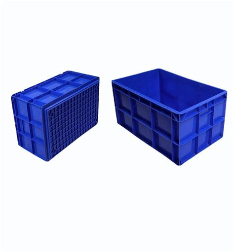 Rectangular Blue Plastic Crate 53250 For Industrial At Best Price In Jaipur