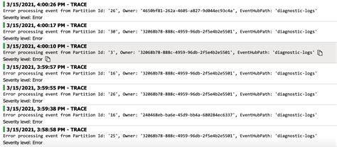 Need Help Understanding Why Function With Event Hub Trigger Periodically Reprocesses Data