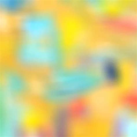 Create A Vibrant Image Of Spongebob Squarepants With His Signature Happy Look Blurred Background