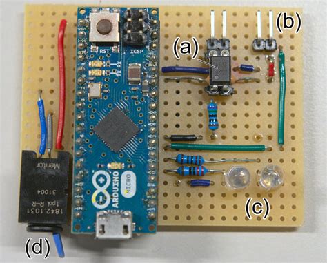 Close Up View Of The Measuring Device The Button Contacts Of The Download Scientific Diagram