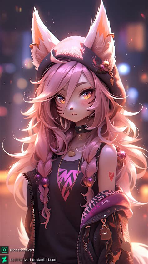 Mf10 014 Cute Catgirl By Destinctivart On Deviantart