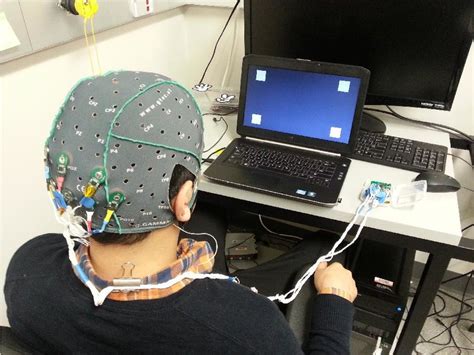 Motor Imagery Task The Cursor Is At The Center Of The Screen The