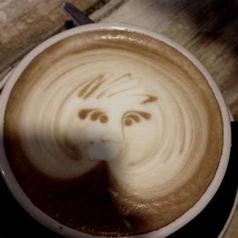 Coffee Face Coffee Latte Latte Art Coffee Art