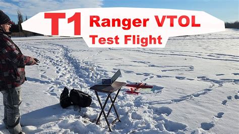 T1 Ranger Vtol Test Flight Arduplane Quadplane Transition Hee Wing Conversion Kit Youtube
