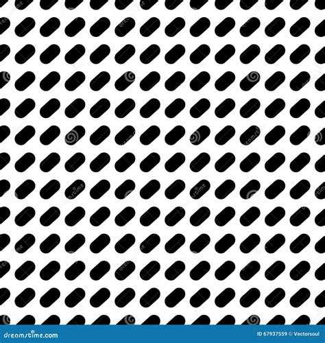 Abstract Geometric Monochrome Minimal Artistic Pattern Seamlessly Repeatable Stock Vector