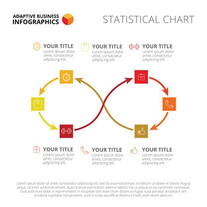 Six Steps Cycle Slide Template Stock Vector Royalty Free FreeImages