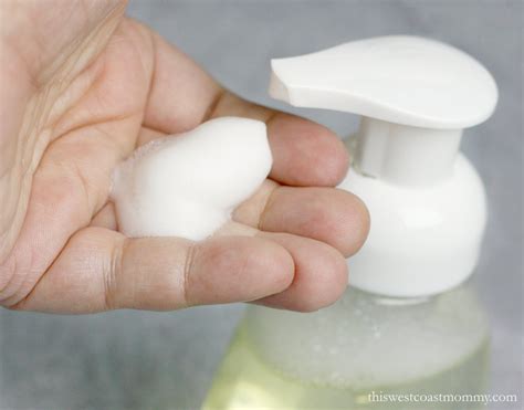 DIY Make Your Own Foaming Soap This West Coast Mommy