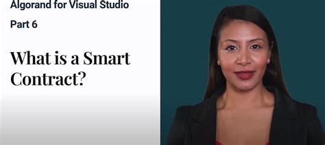 Algorand For Software Architects And Net Developers — Part 6 — Smart