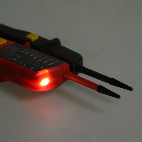 UNI T UT C Multi Function Voltage Tester Pen Voltimetro With LED Indication Date Hold RCD Test