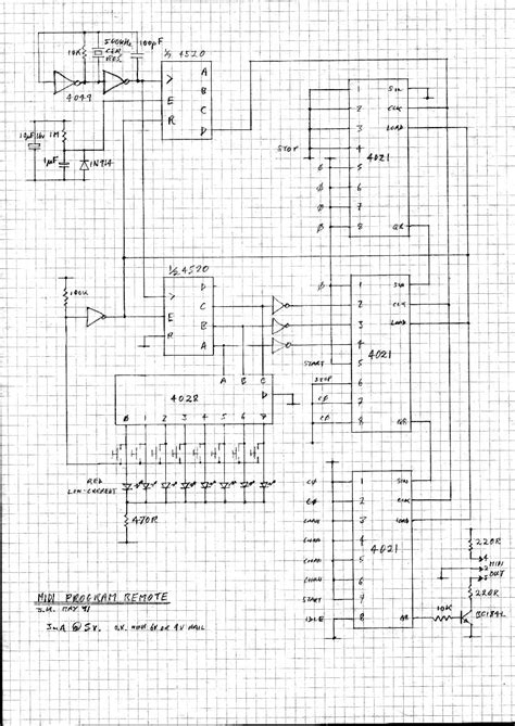 MIDI Program Changer Under Musical Effects Circuits Next Gr
