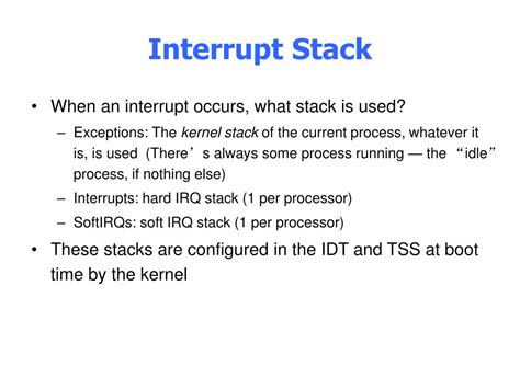 Ppt Interrupt Trap Sys Call Powerpoint Presentation Free Download