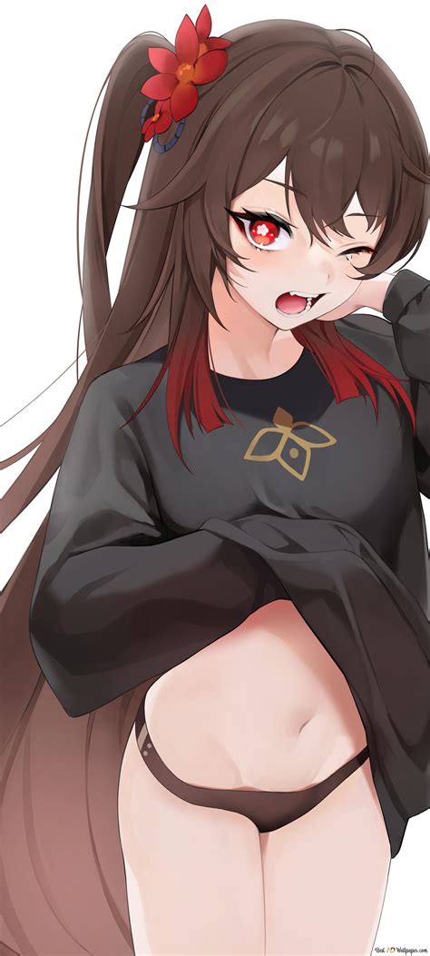 Beautiful Hot Hu Tao Genshin Impact K Wallpaper Download