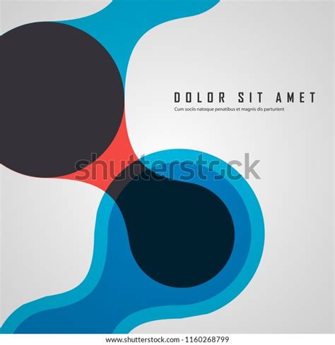 Two Vector Interconnected Molecules Shapes Stock Vector Royalty Free 1160268799 Shutterstock