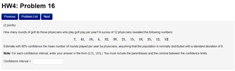 Solved Hw4 Problem 16 Previous Problem List Next 2 Points