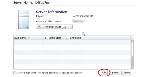 Creating Firewall Rules Using Sql Azure Techbubbles