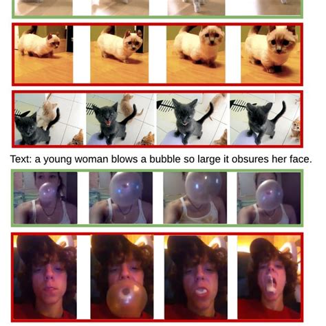 cross modal video text retrieval results on t and vatex testing set